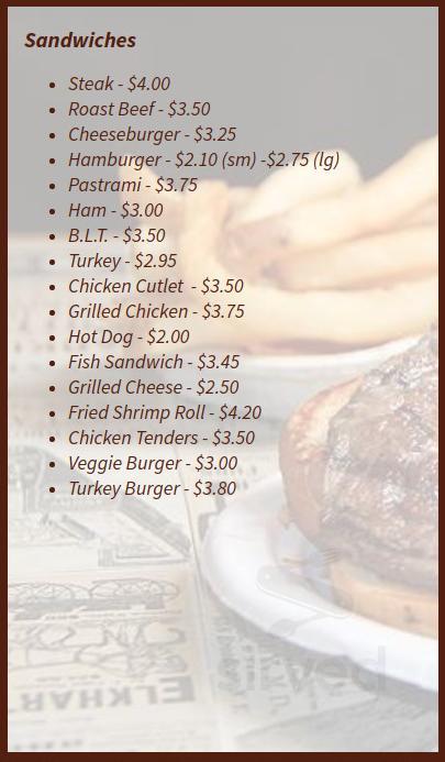 Beef Barn menus in North Smithfield, Rhode Island, United States