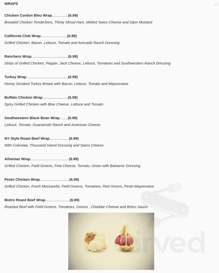 Zanto Suffield menus in Suffield, Connecticut, United States