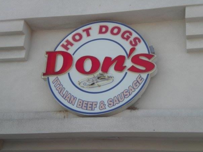 Menu for Don's Hot Dogs in Orland Park, IL | Sirved