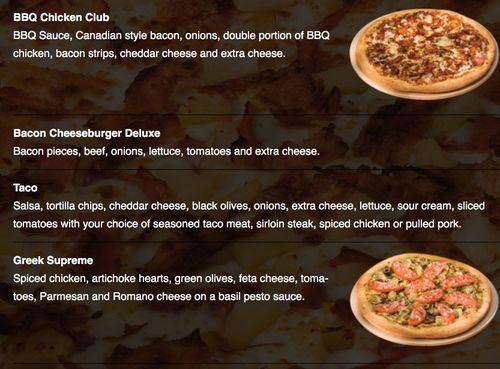 Pizza Pipeline menu in Spokane, Washington, USA