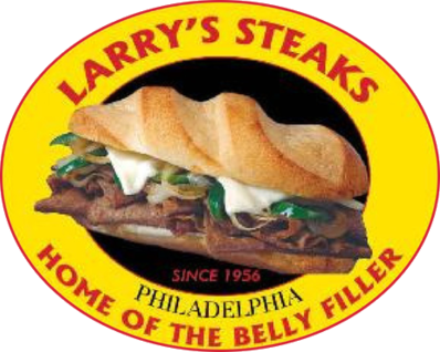 Larry's Steaks menu in Philadelphia, Pennsylvania, USA