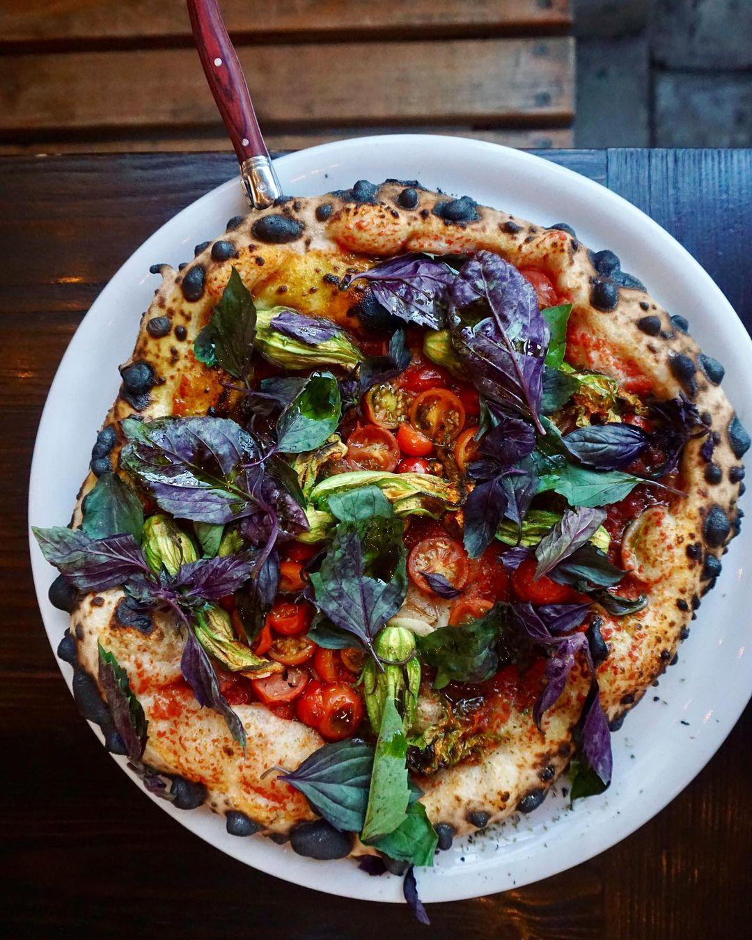 Ronan menu in Los Angeles, California, USA