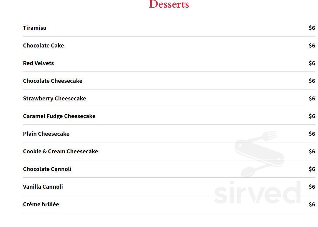 Pizza Vibes menu in The Colony, Texas, USA