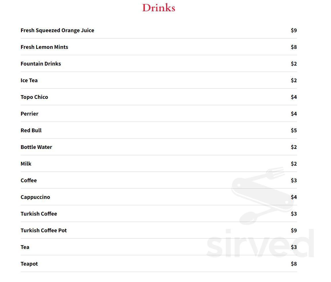 Pizza Vibes menu in The Colony, Texas, USA