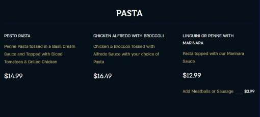 Menu for The Penalty Box in Damariscotta, ME | Sirved