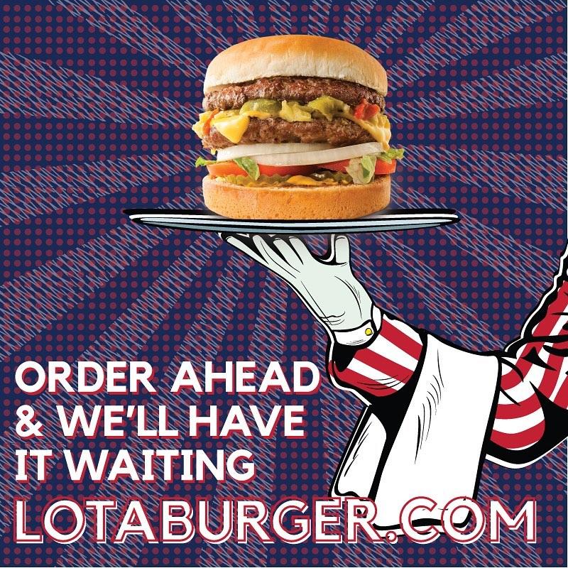 Blake's Lotaburger menu in Gallup, New Mexico, USA