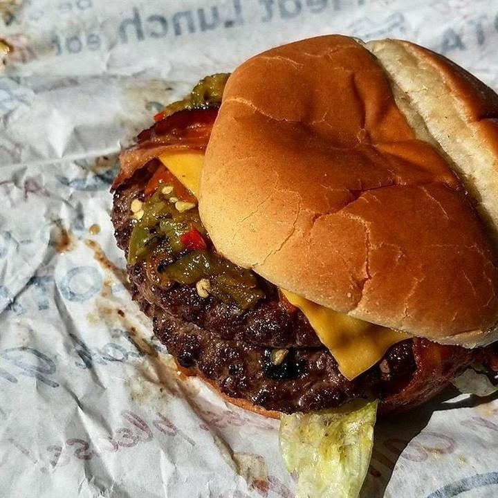 Blake's Lotaburger menu in Gallup, New Mexico, USA