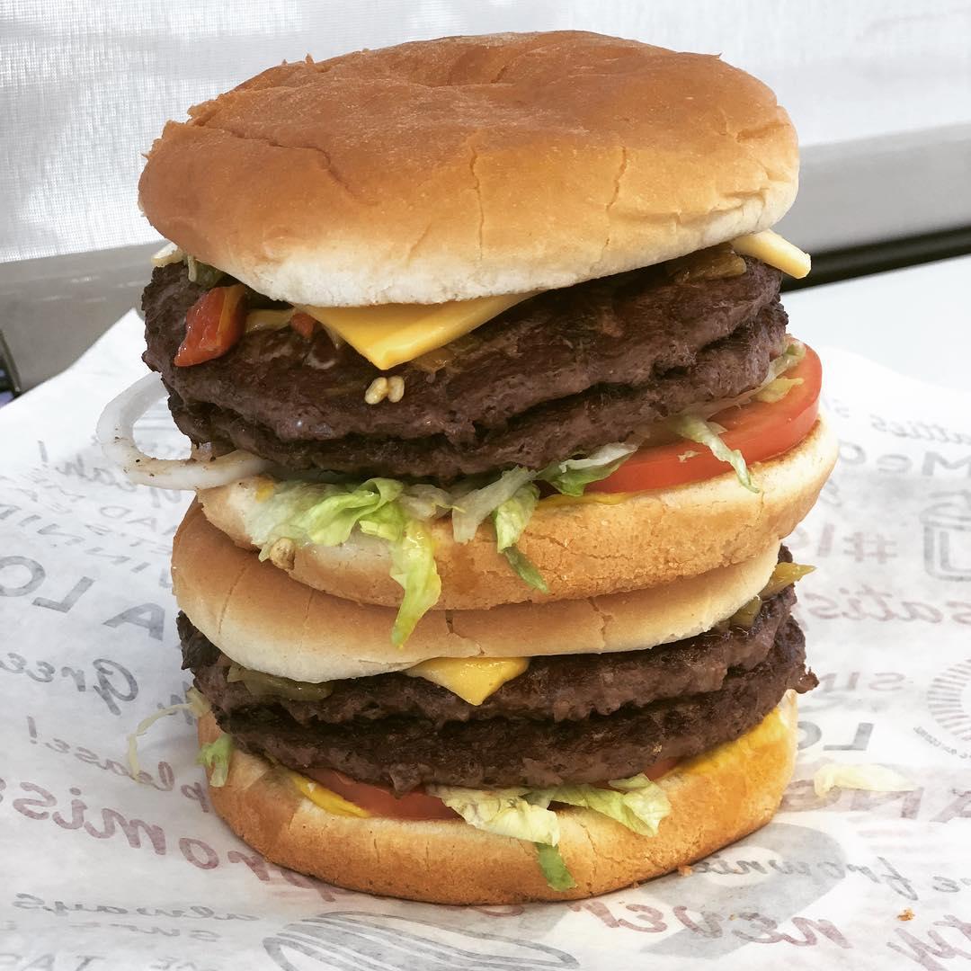 Blake's Lotaburger menu in Gallup, New Mexico, USA