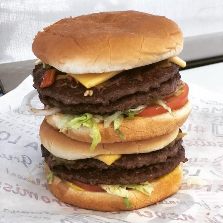 Blake's Lotaburger menu in El Paso, Texas, USA