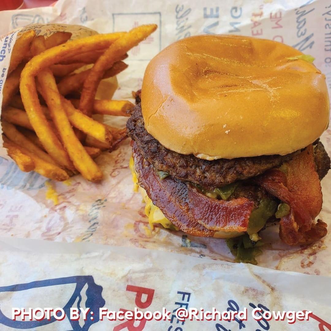 Blake's Lotaburger menu in Gallup, New Mexico, USA