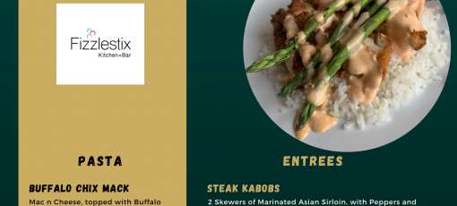 Menu for Fizzlestix in Massillon, OH | Sirved