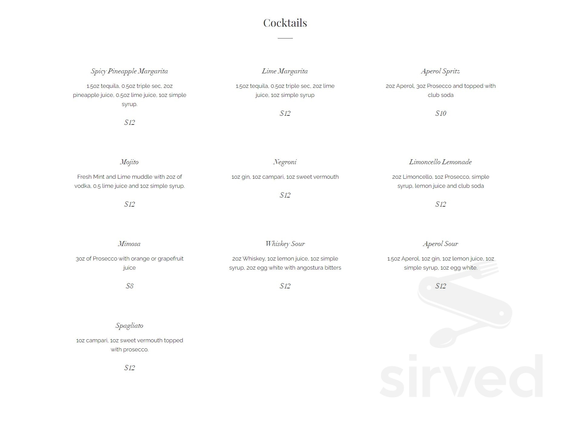 Menu for The Village Hearth Cafe and Eatery in Daajing Giids, BC | Sirved