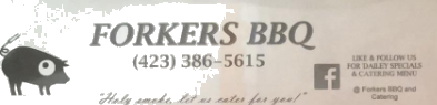 Menu for Forkers BBQ and Catering in Chattanooga, TN | Sirved