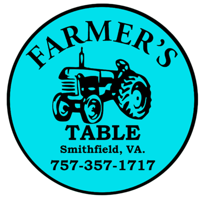 Menu for Farmer’s Table in Smithfield, VA | Sirved