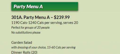 Menu for Mandarin Restaurant - Toronto, ON | Sirved