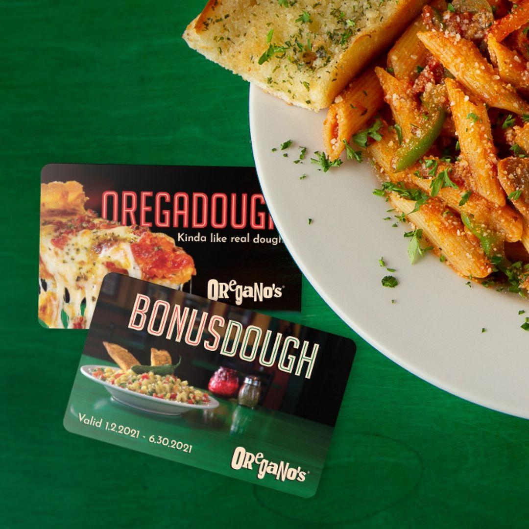 Oregano's menu in Phoenix, Arizona, USA