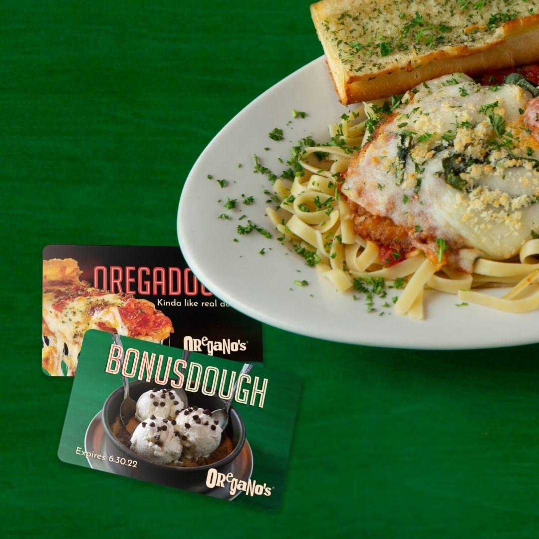 Oregano's menu in Phoenix, Arizona, USA
