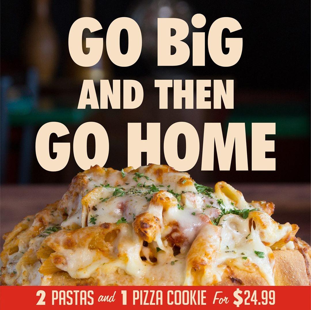 Oregano's menu in Phoenix, Arizona, USA