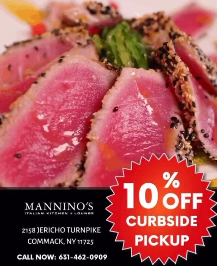 Mannino's Italian Kitchen and Lounge menu in Commack, New York, USA