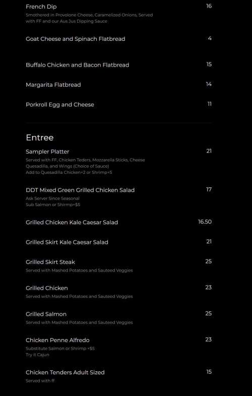 Double Dyme Tavern menu in South Amboy, New Jersey, USA