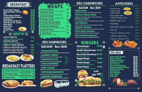 NAS DELI AND GRILL CORP menu in Queens, New York, USA