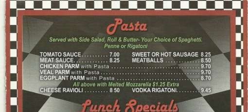 Menu for Julio's Famous Pizzeria in Fairless Hills, PA | Sirved