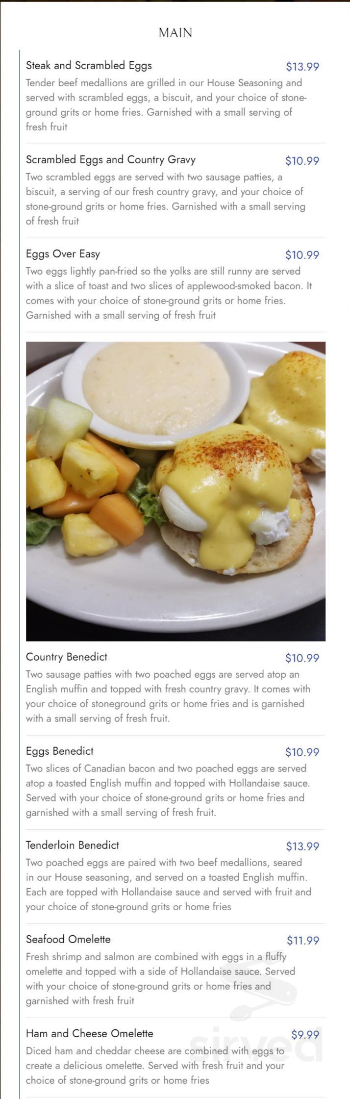 Blue Ribbon Grill menu in Tucker, Georgia, USA