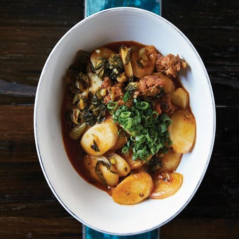 Joule menu in Seattle, Washington, USA