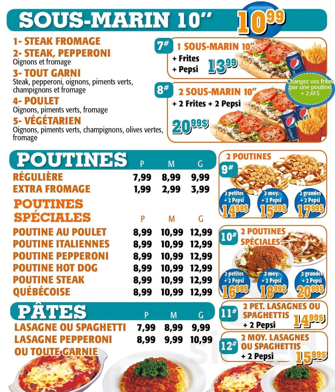 Restaurant Chez Maman menu in Montréal, Quebec, Canada