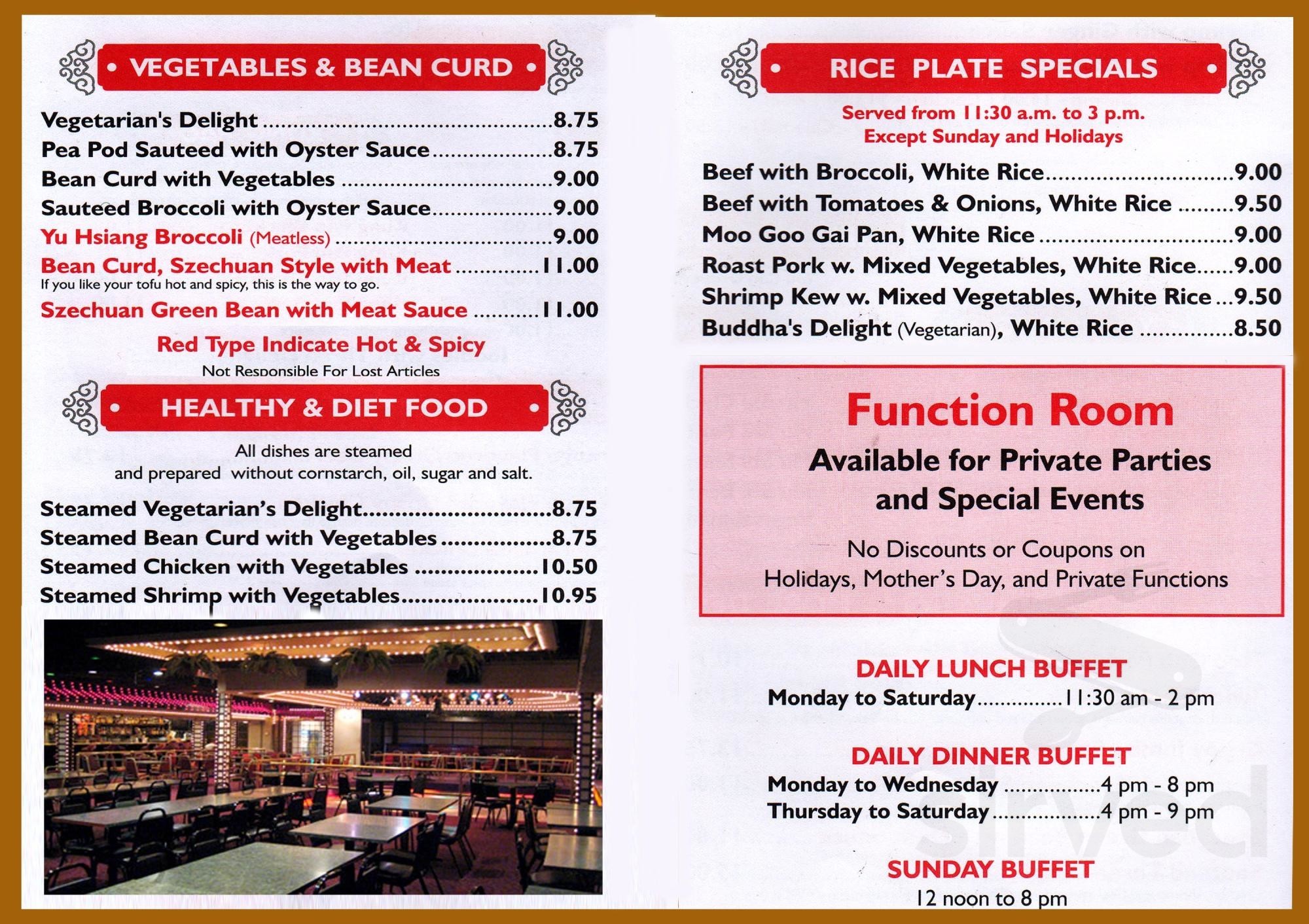 Lo Kai Restaurant menu in Dracut, Massachusetts, USA