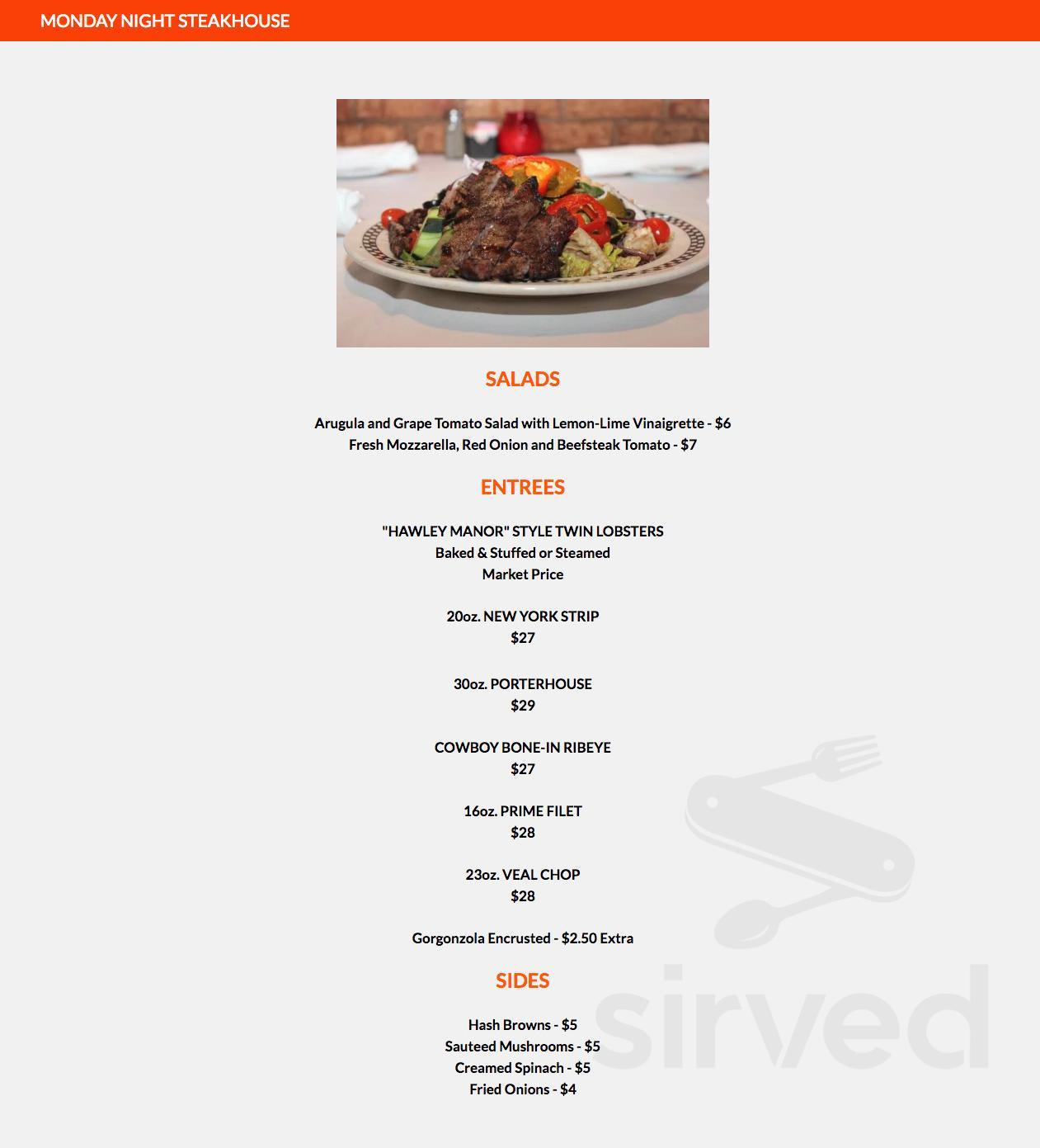 The Original Vazzy's menus in Bridgeport, Connecticut, United States