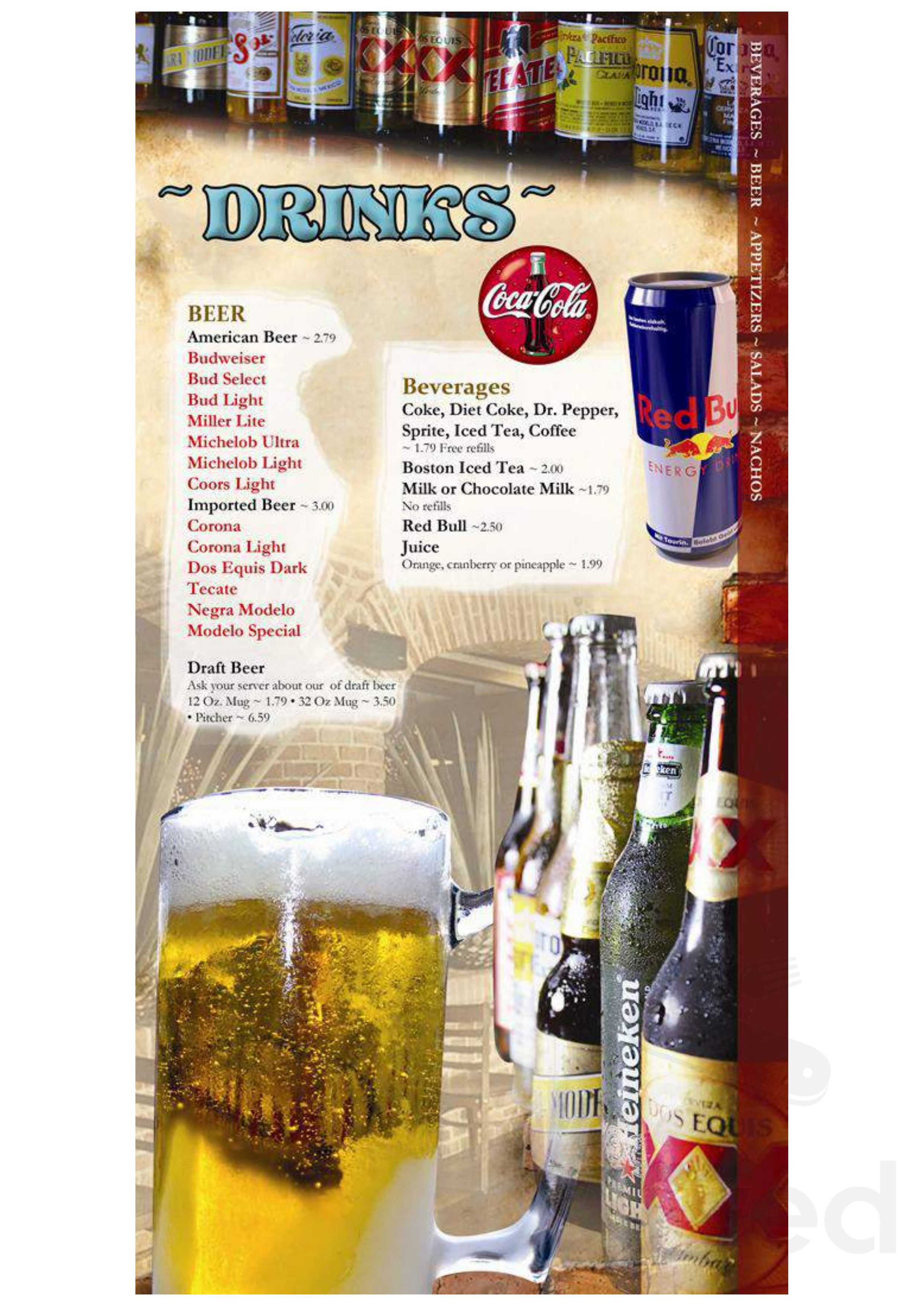 EL TRIO menu in LaFayette, Georgia, USA