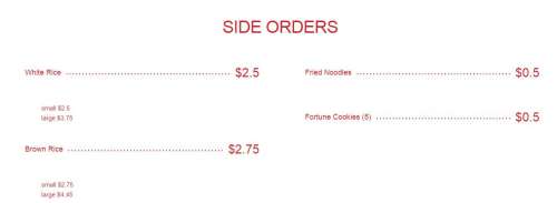 MEET RICE menu in North Massapequa, New York, USA