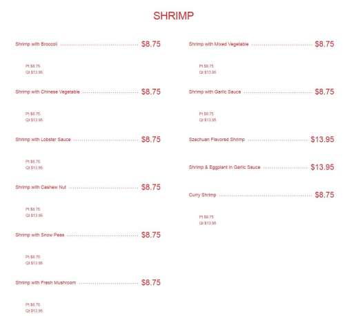 MEET RICE menu in North Massapequa, New York, USA