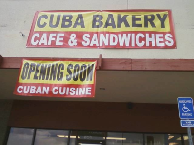 Menu for Cuba Bakery & Café in Aurora, CO | Sirved
