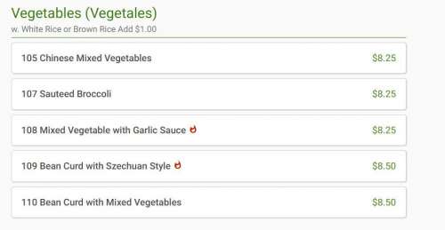 Red Apple Chinese Restaurant menu in Metairie, Louisiana, USA