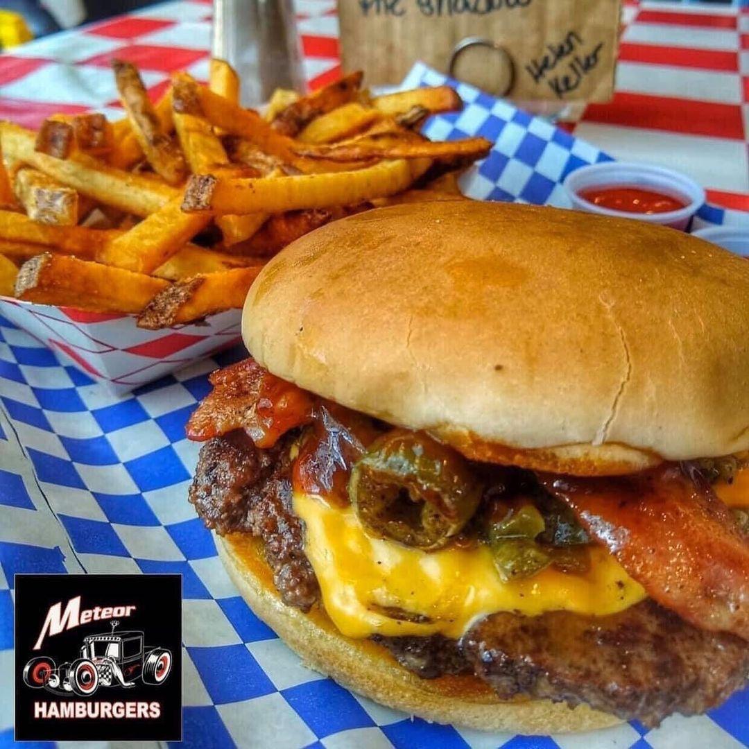 Meteor Hamburgers - Richardson, Tx menus in Richardson, Texas, United ...