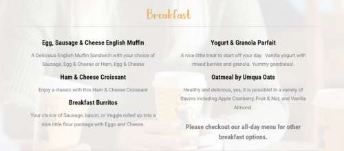 Jitters... Where Coffee Is An Art menu in Eagle River, Alaska, USA