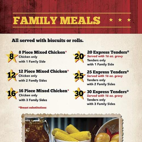 Chicken Express menu in Lawton, Oklahoma, USA