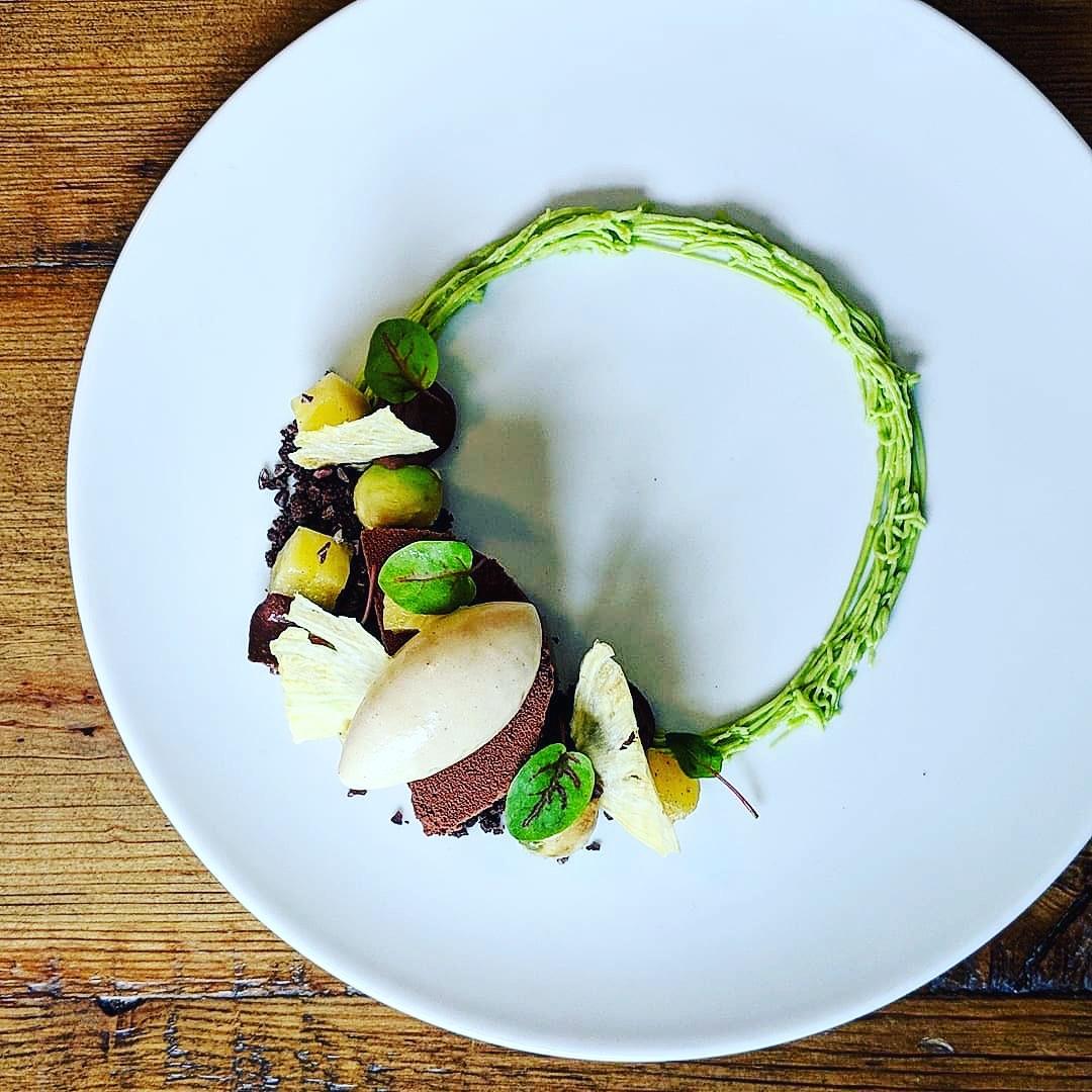 Eden menu in Chicago, Illinois, USA