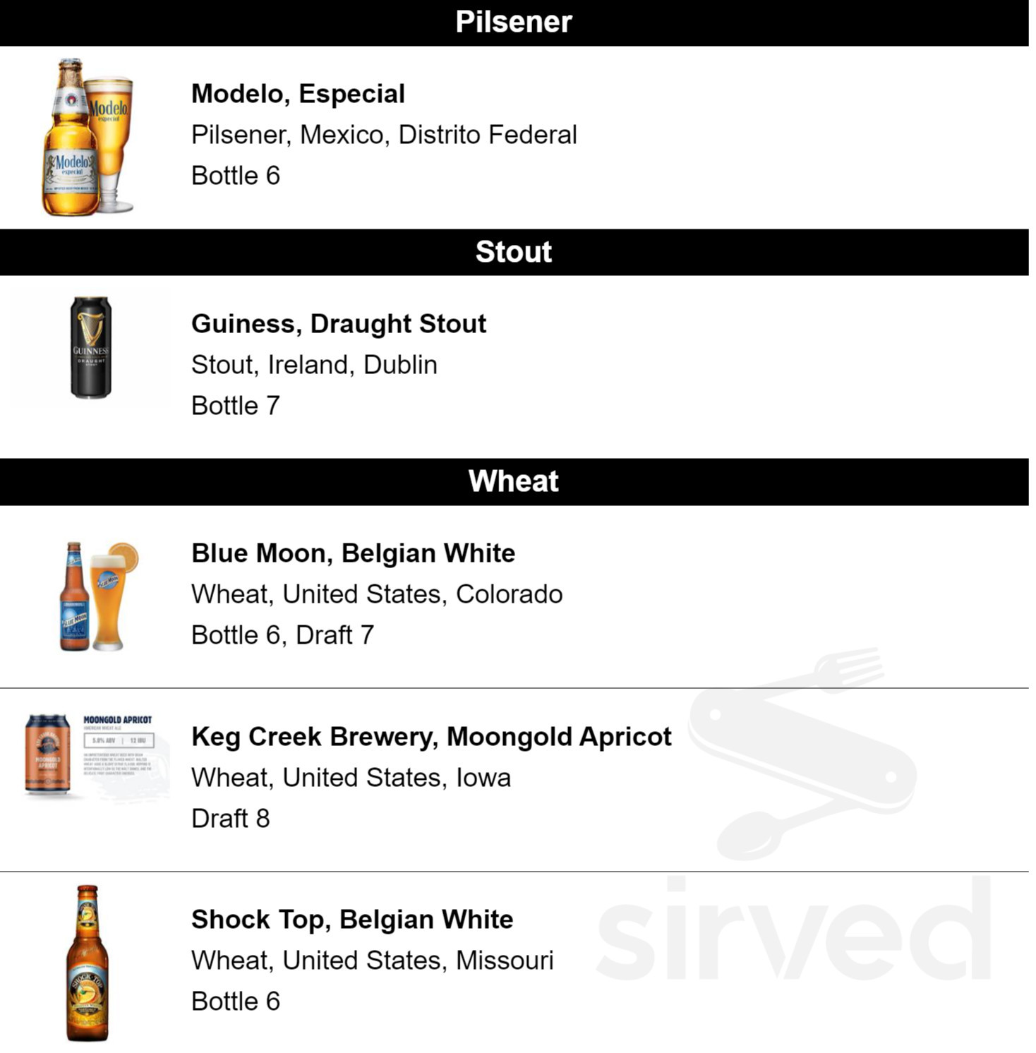 Dynamite Woodfire Grill menu in Omaha, Nebraska, USA