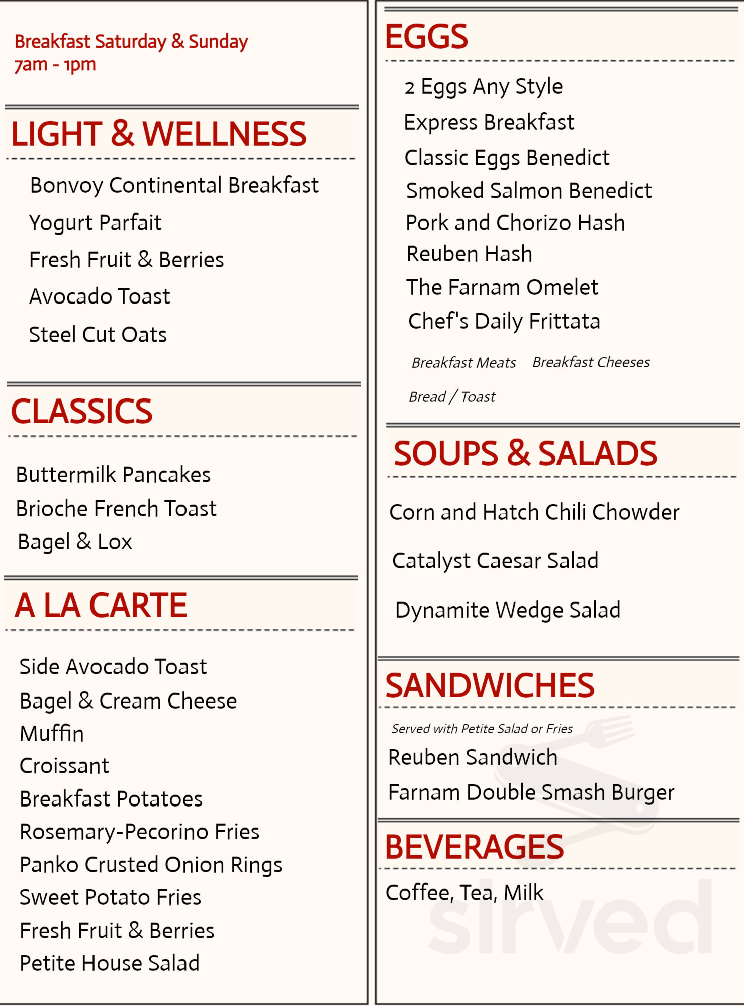 Dynamite Woodfire Grill menu in Omaha, Nebraska, USA