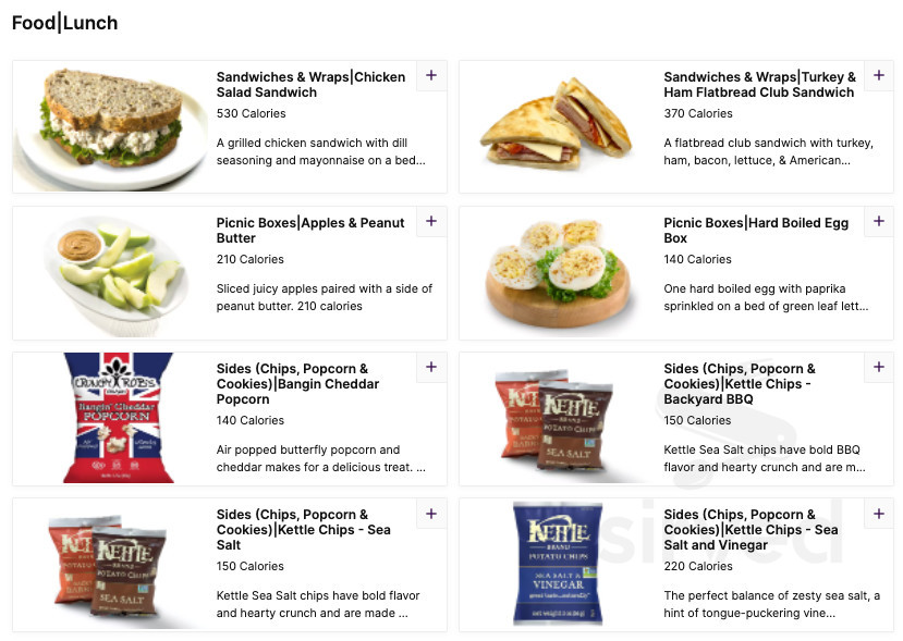 Menu for A&J’s Coffee Bean Café in Baton Rouge, Louisiana, United States