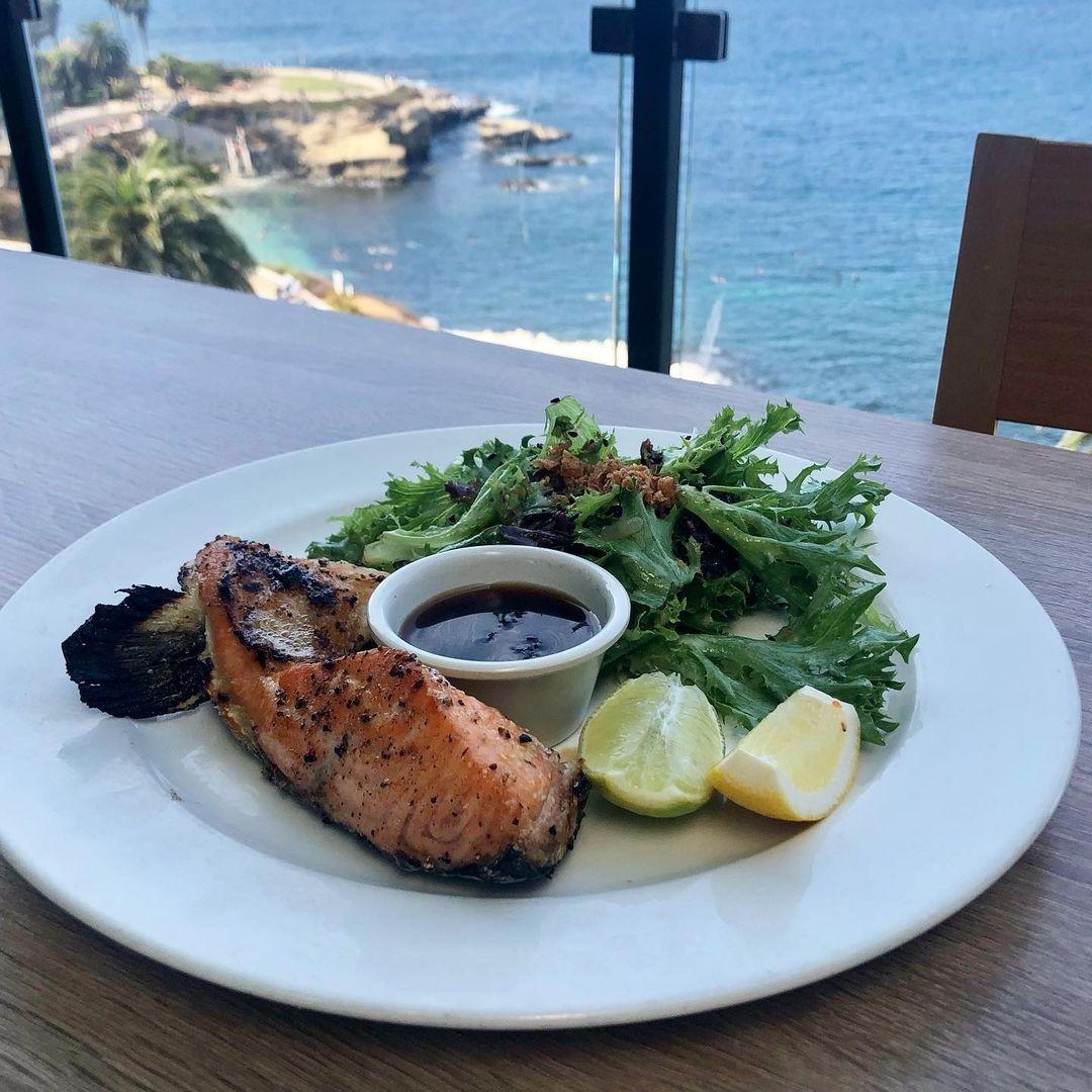 Blue Ocean / Harumama menu in La Jolla, California, USA