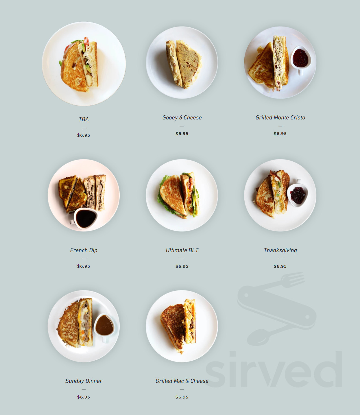 Cravings Bistro menu in Pleasant Grove, Utah, USA