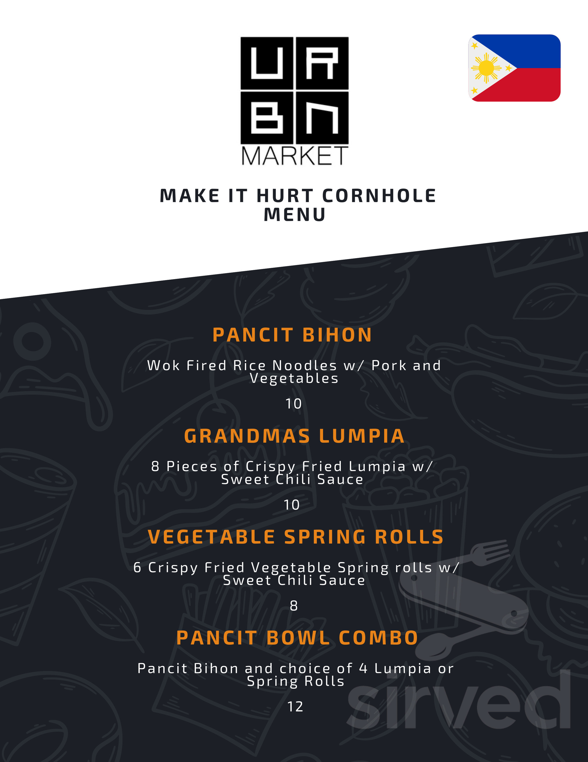 URBN Market Fusion menus in Winchester, California, United States