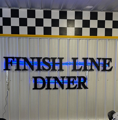Menu for Finish Line Diner in Camden, TN | Sirved