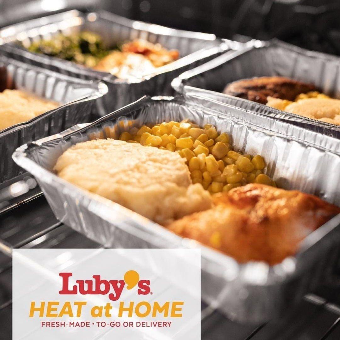 Luby's menu in McAllen, Texas, USA