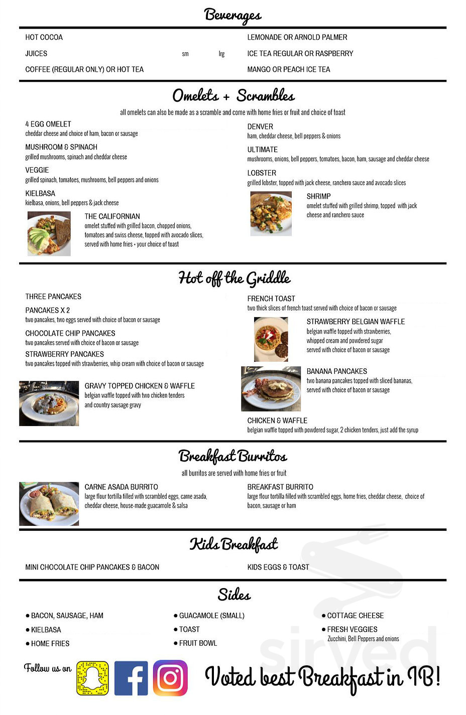 IB Forum Sports Bar & Grill menus in Imperial Beach, California, United ...