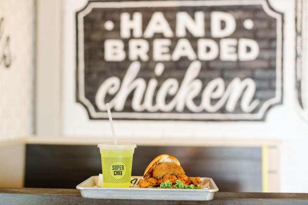 Super Chix menu in St. George, Utah, USA